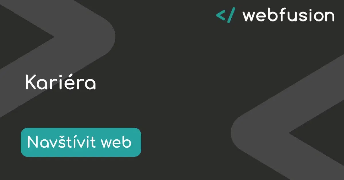 Kariéra - Webfusion